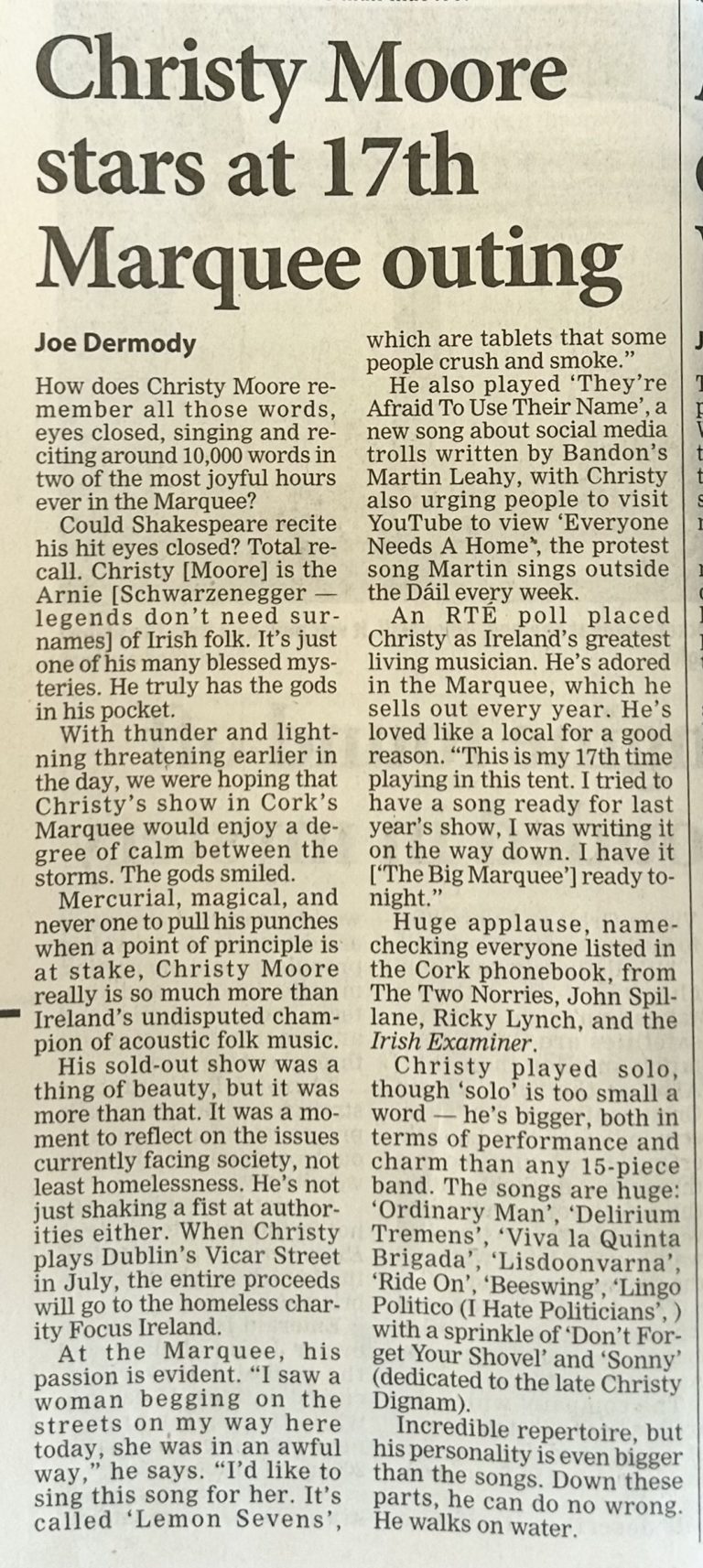 Christy Moore